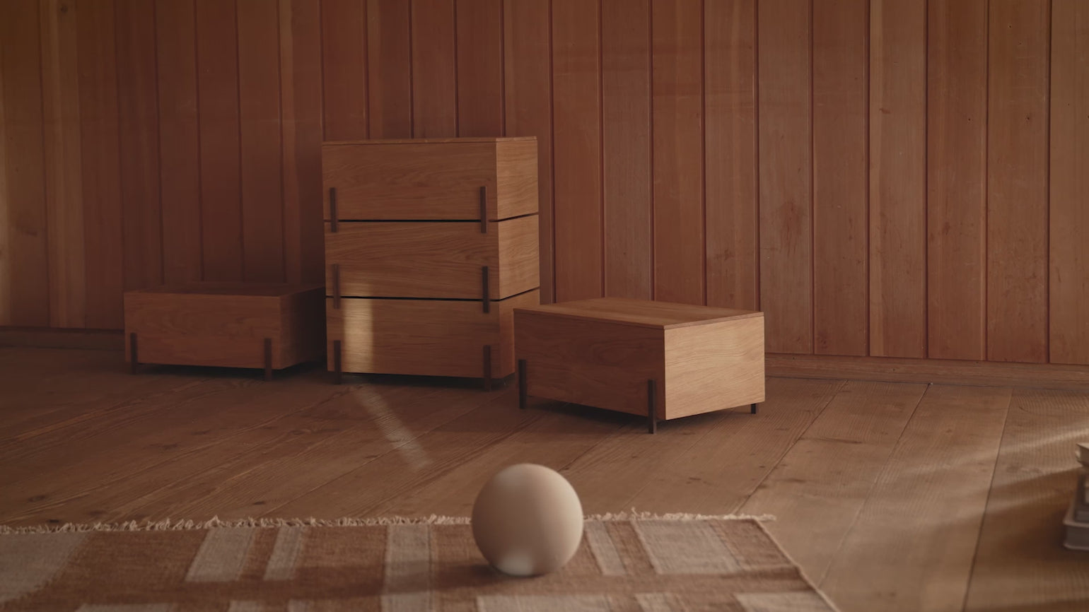 Stack Floor Shelf by Kristina Dam Studio | Habitus.ca
